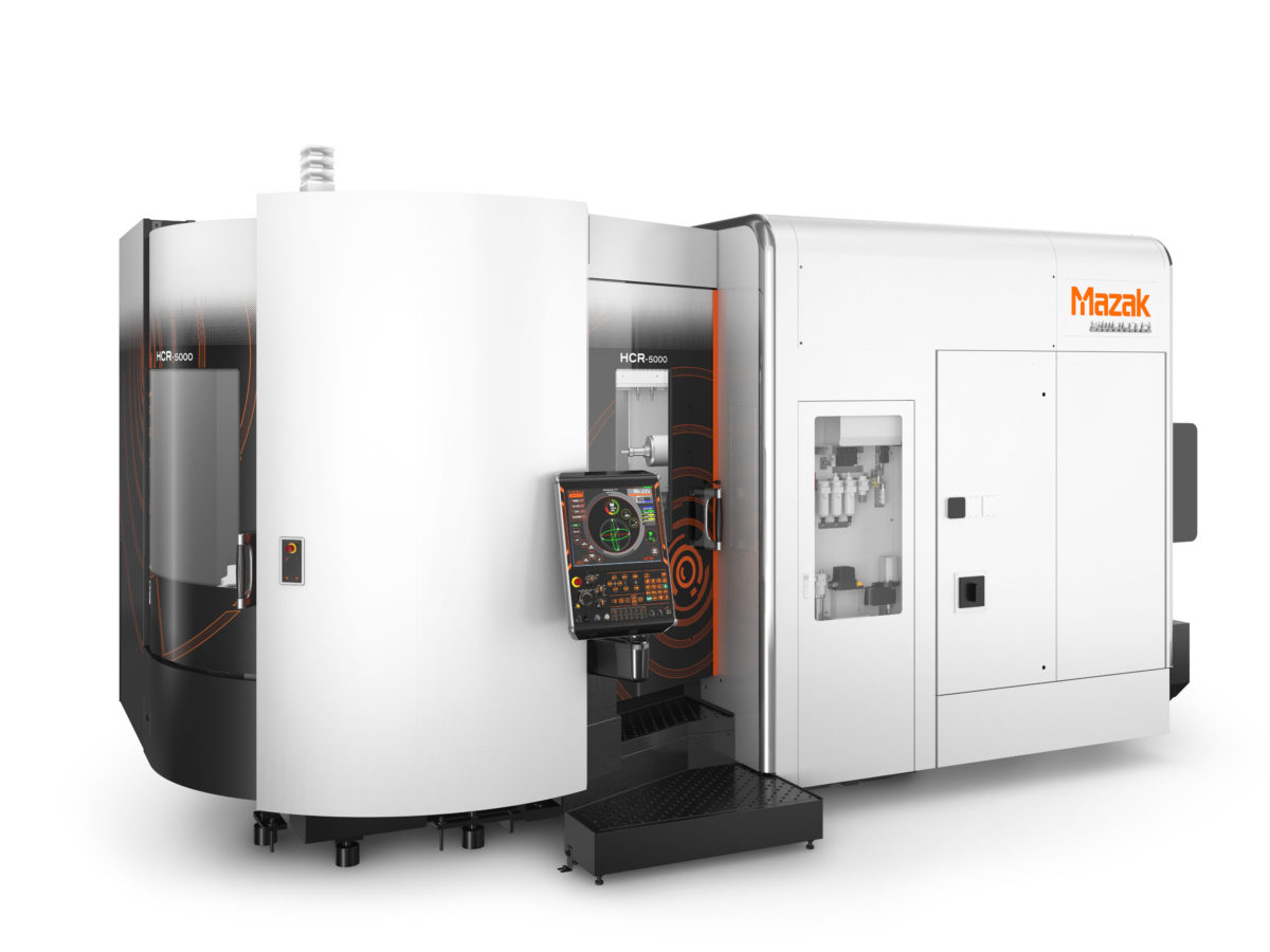 Mazak HCN 5000, HCR 5000, Palletech Horizontal Machining