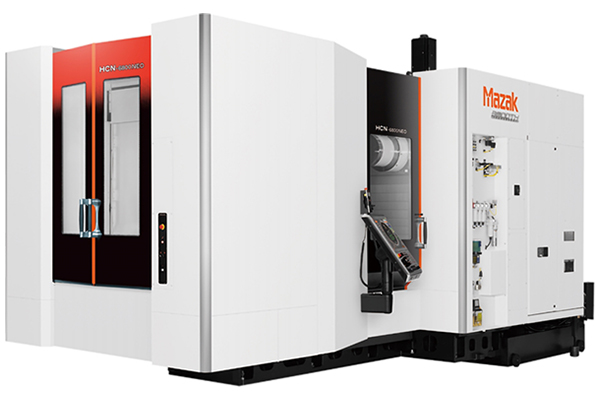 Mazak HCN 5000, HCR 5000, Palletech Horizontal Machining