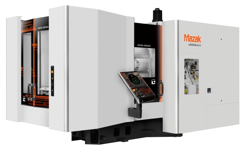 Mazak HCN 5000, HCR 5000, Palletech Horizontal Machining