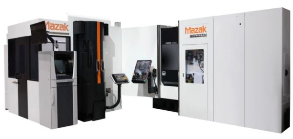 Mazak HCN 5000, HCR 5000, Palletech Horizontal Machining