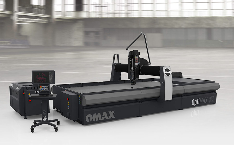 Omax - Optimax Waterjet Cutting - Action Machinery